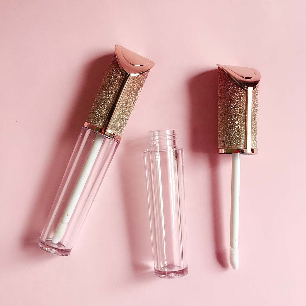 100 PACK Bling Lip Gloss Tube - Slanted Top – AmorixDirect